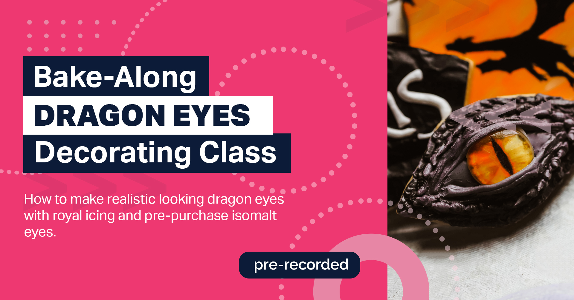 02. CC - Bake-Along - Isomalt Dragon Eye Sugar Cookies