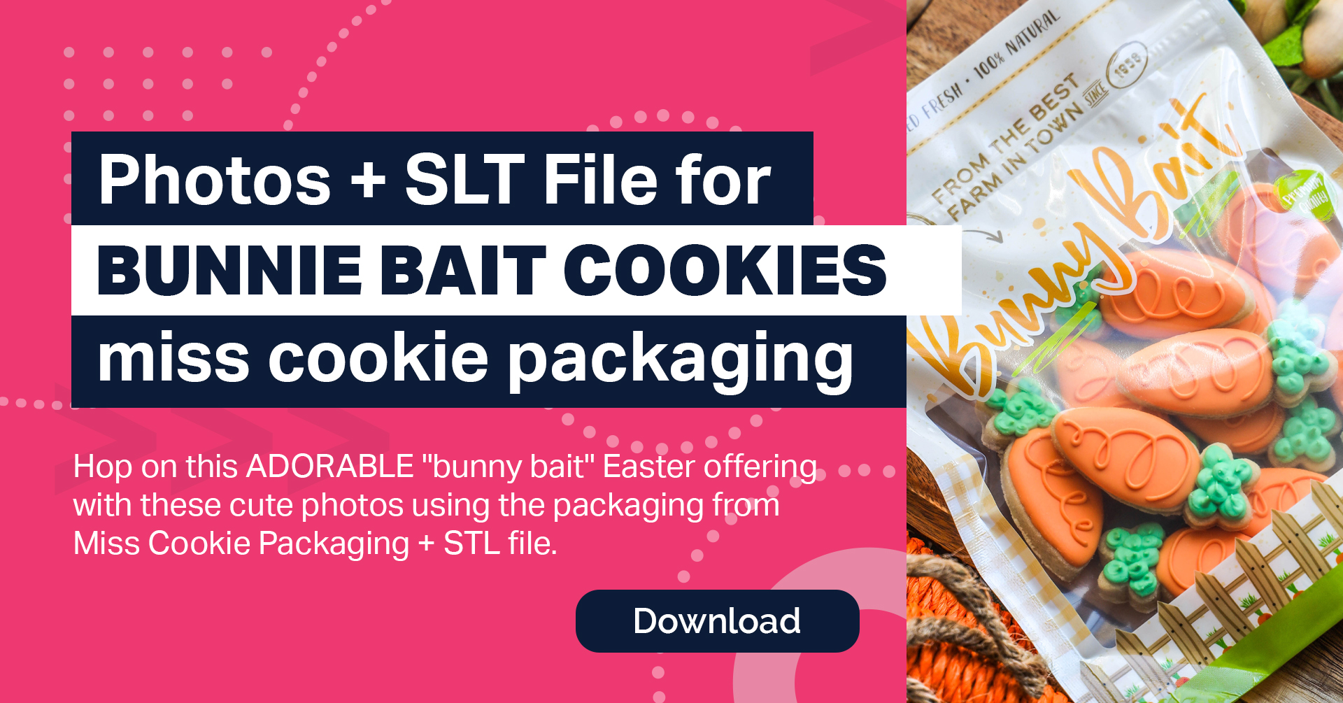 50. CC - Holidays - Easter Bunny Bait Photos + STL (Easter)