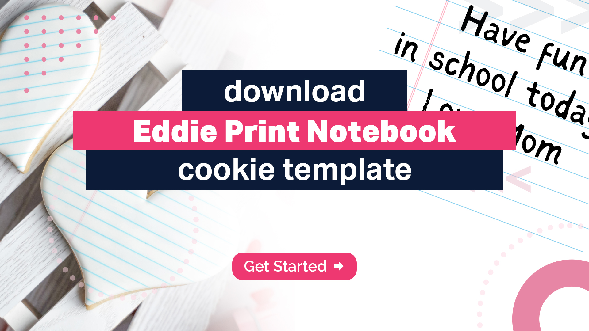 71. CC - Download - Eddie Print - Notebook Cookies Template