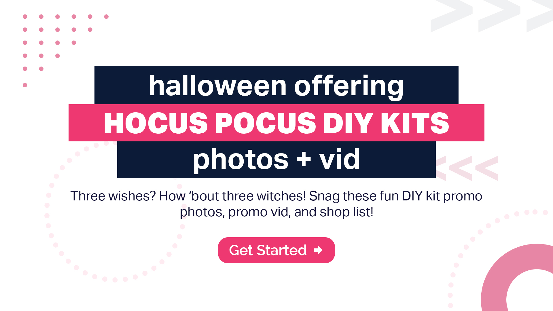 69. CC - Holidays - Hocus Pocus DIY Kits Photos + Shop List + Promo Vid ...